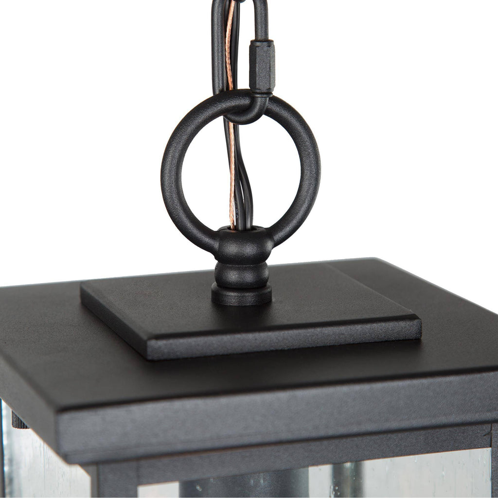 Mesonoxian 1-Light Mini Black Outdoor Pendant Light | LNC– LNC HOME